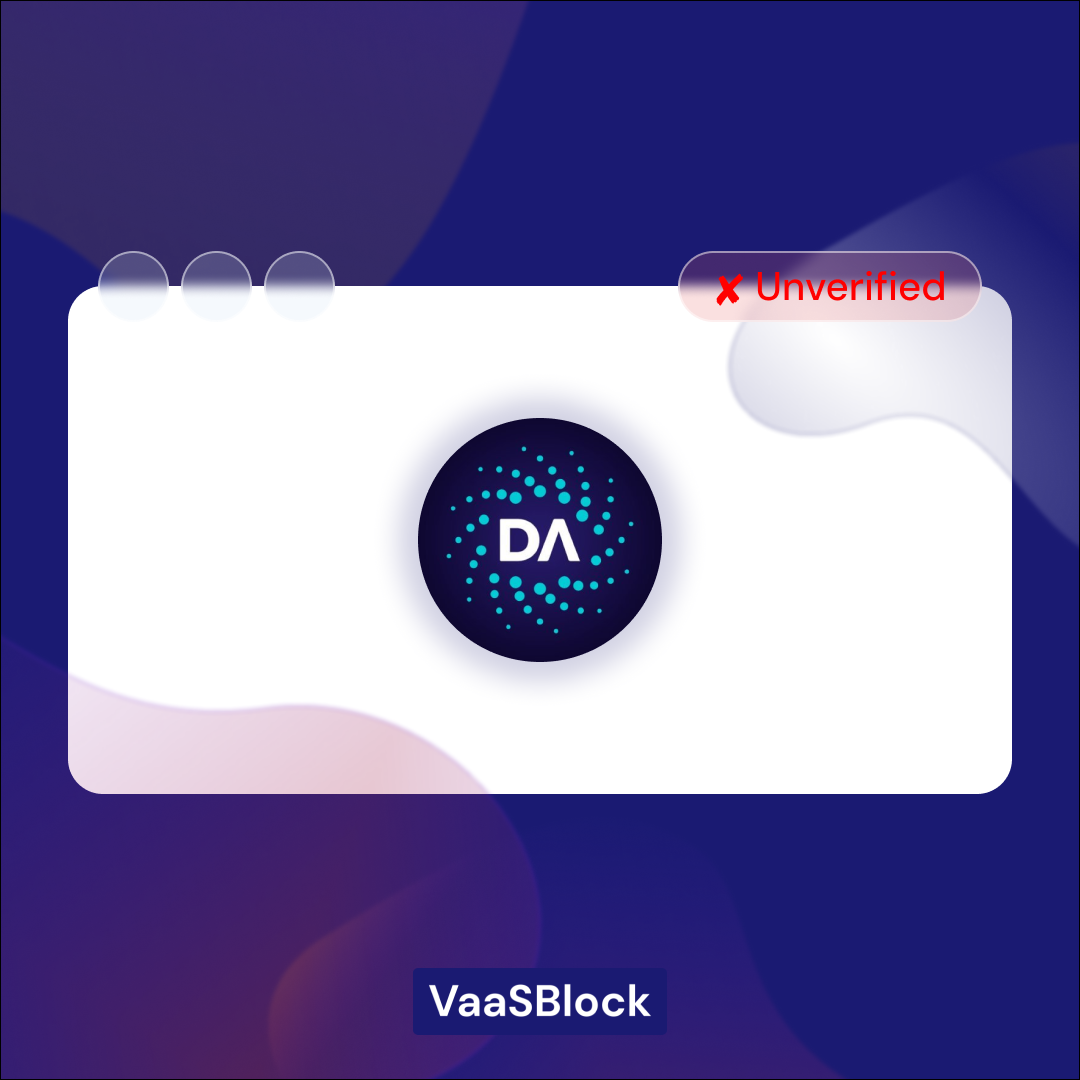 DeAgentAI | Unverified Organization